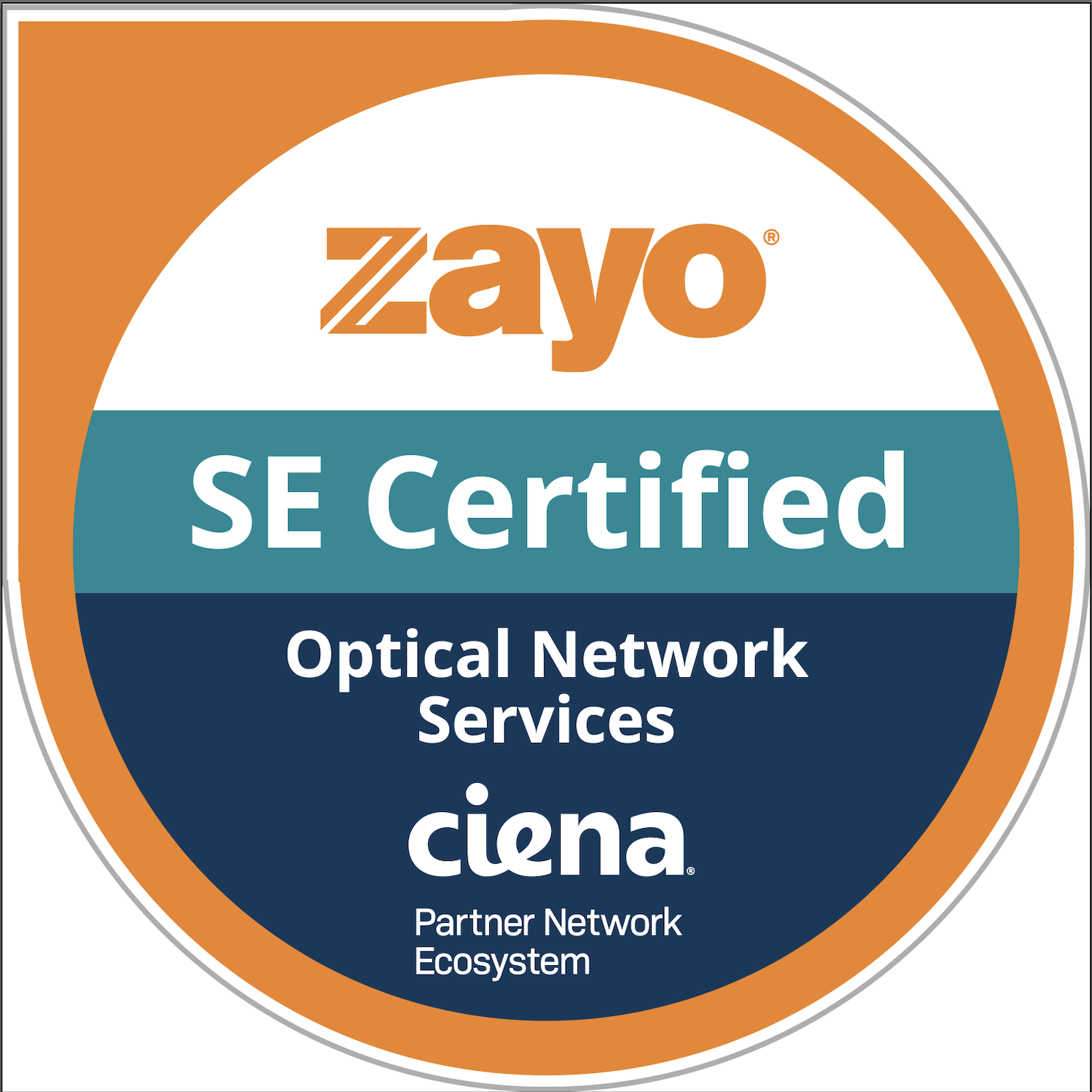 CPNe - Zayo / Ciena - Optical Network Services - Credly