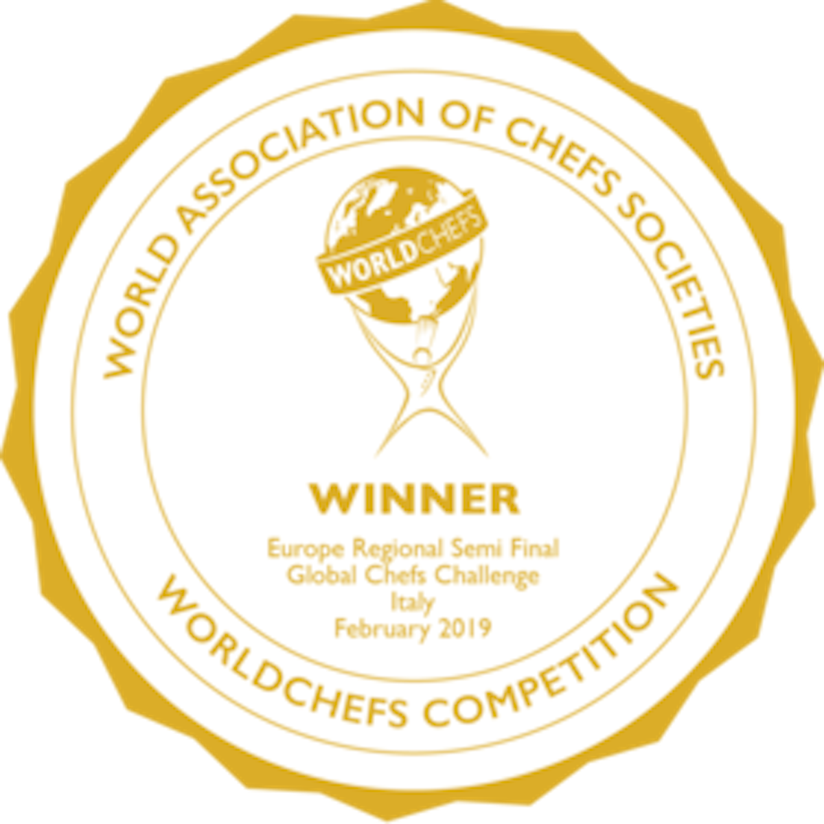 Global Chefs Challenge: Europe Semi Finals - Winner - Credly