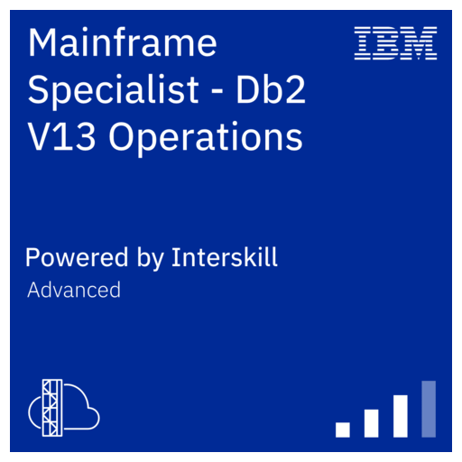 Interskill - Mainframe Specialist - Db2 V13 Operations - Credly