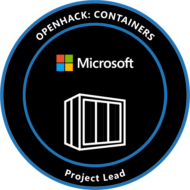 OpenHack: Containers Project Lead - Credly
