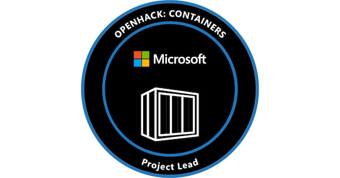OpenHack: Containers Project Lead - Credly