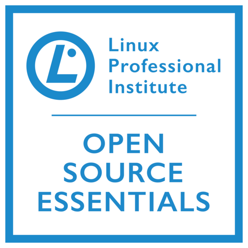 Open Source Essentials Certificate - Credly