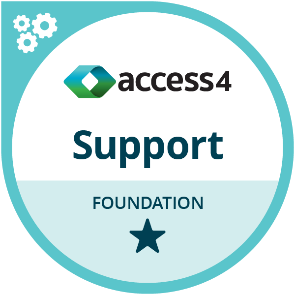Access4 Certified: Foundation Support - Credly