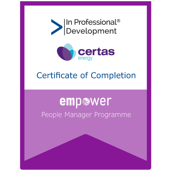 emPower People Manager Programme - Credly