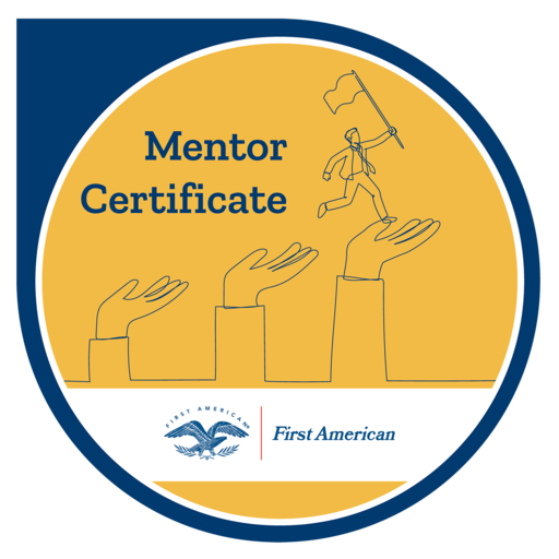 Mentor Certificate - Credly
