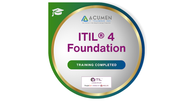 ITIL® 4 Foundation Training - Credly