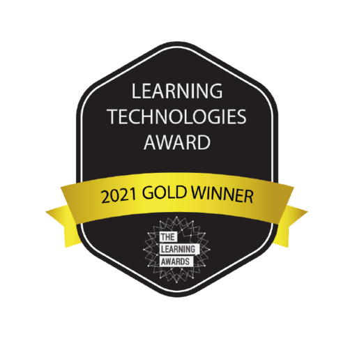 Learning Technologies Award 2021 - Gold Winner - Credly