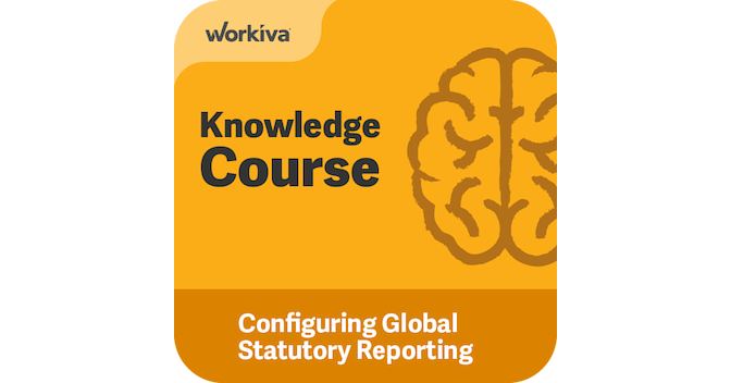 Configuring Global Statutory Reporting - Credly