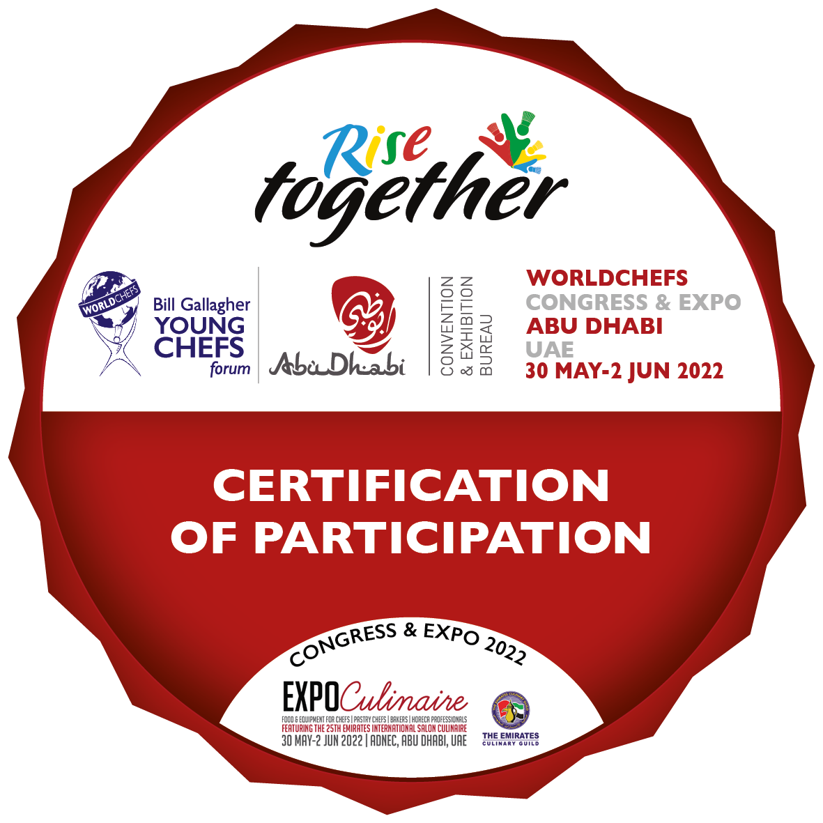 Worldchefs Bill Gallagher Young Chefs Forum - Credly