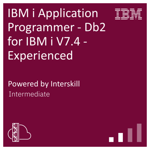 Interskill - IBM i Application Programmer – Db2 for IBM i V7.4 - Experienced - Credly