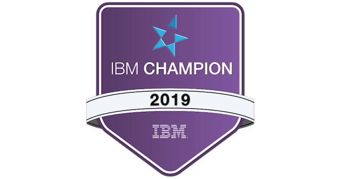 IBM Champion 2019 - Credly