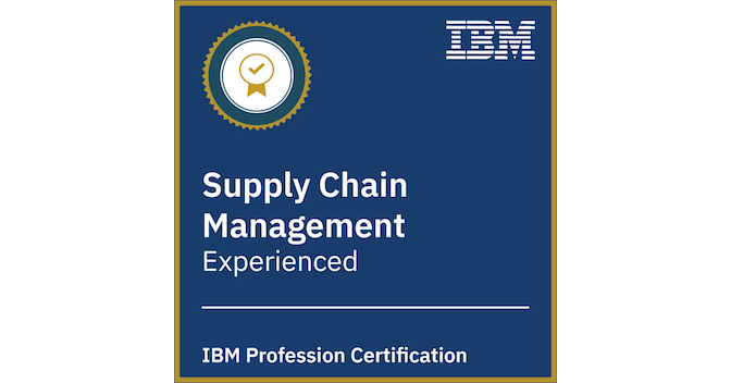 Supply Chain Management Professional Certification (SCMP) Experienced ...