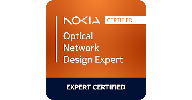 Nokia Certified Optical Network Design Expert - Credly