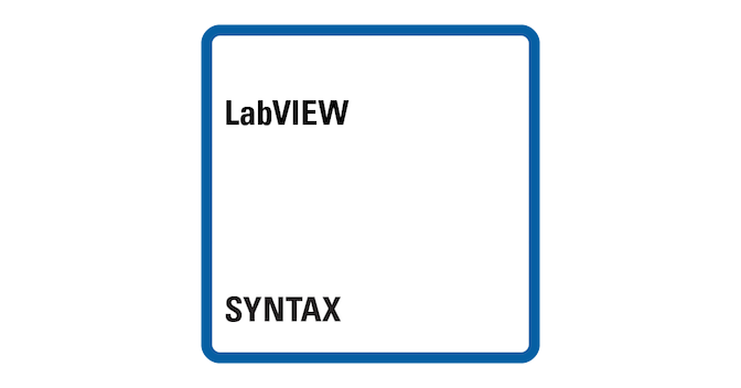 LabVIEW Syntax - Credly