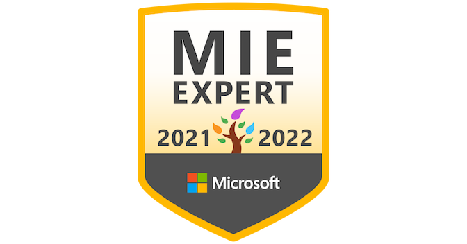 Microsoft Innovative Educator Expert 2021-2022 - Credly