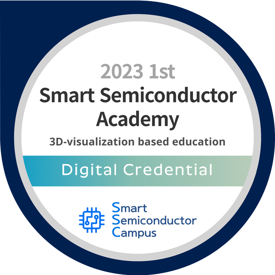 2023 1st Smart Semiconductor Academy (Mon) - Credly