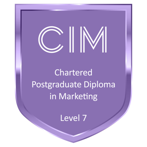 Chartered Postgraduate Diploma in Marketing - Credly