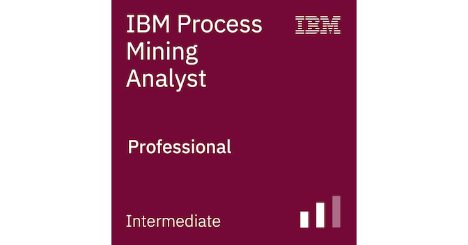IBM Process Mining Analyst - Credly
