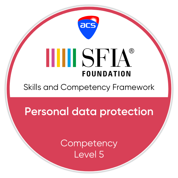 Personal data protection - Competency - Level 5 - Credly