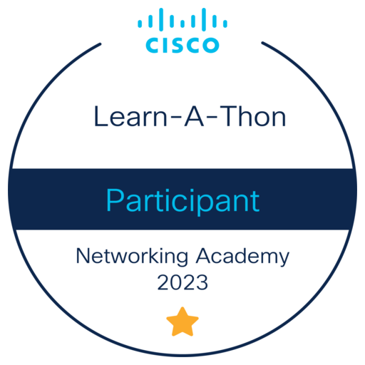 Networking Academy Learn-A-Thon 2023 - Credly