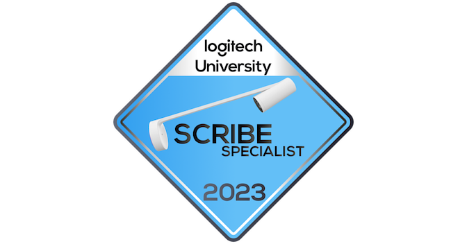 Logitech Scribe Specialist 2023 - Credly