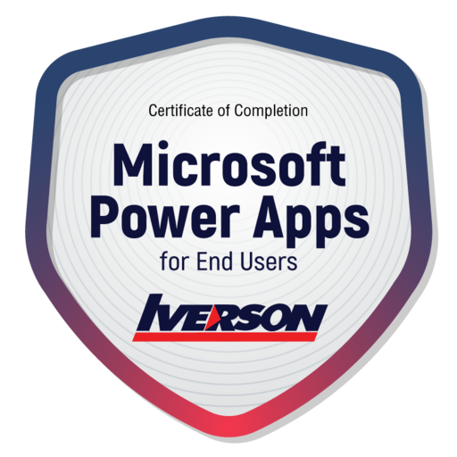 Microsoft Power Apps for End Users - Credly