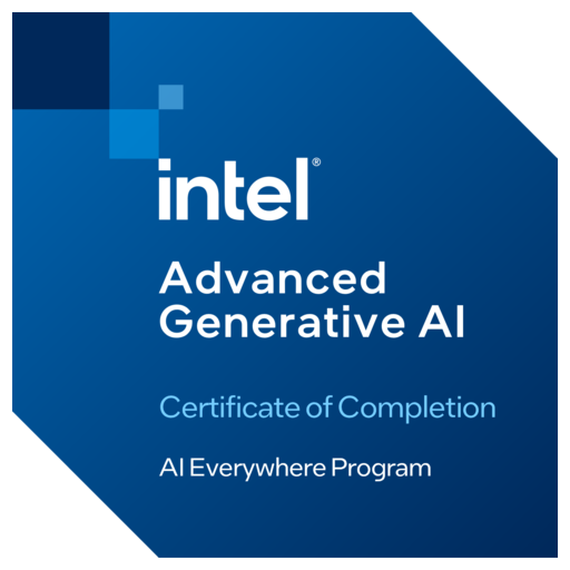 Advanced Generative AI - Credly