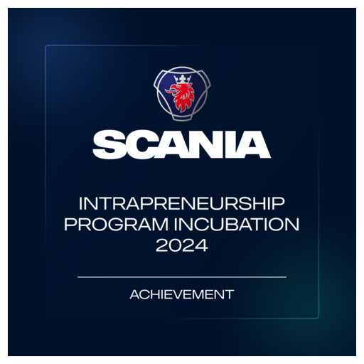 Scania Intrapreneurship Program Incubation 2024 - Credly