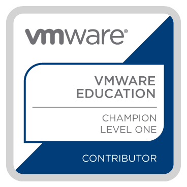 VMware Education Champion - Level One - Credly