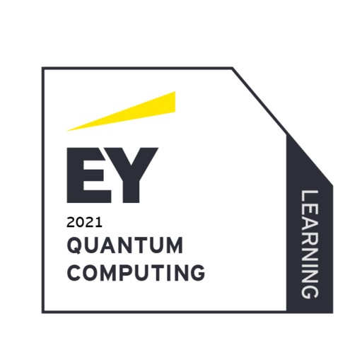 EY Quantum Computing - Learning (2021) - Credly