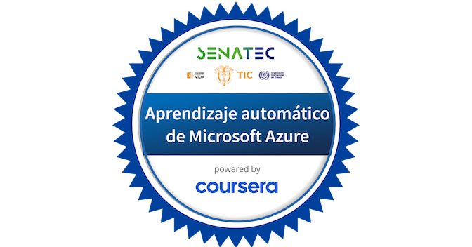 Aprendizaje automático de Microsoft Azure - Credly