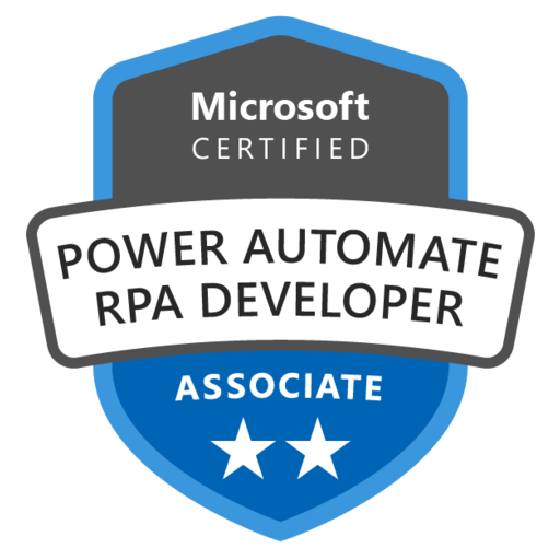 Microsoft Certified: Power Automate RPA Developer Associate - Credly