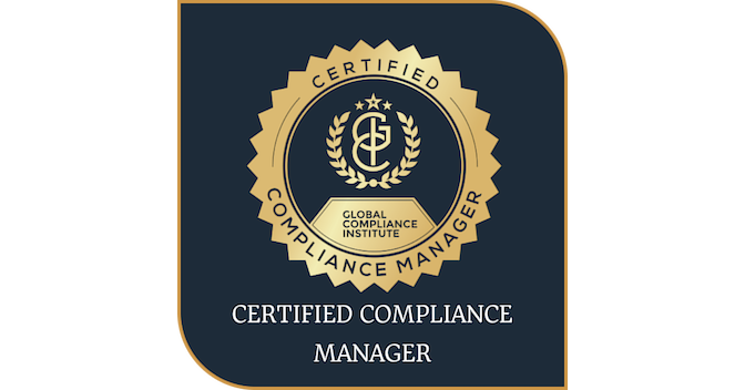 CCM- CERTIFIED COMPLIANCE MANAGER - Credly