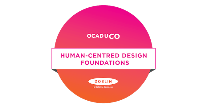 Human-Centred Design Foundations - Credly