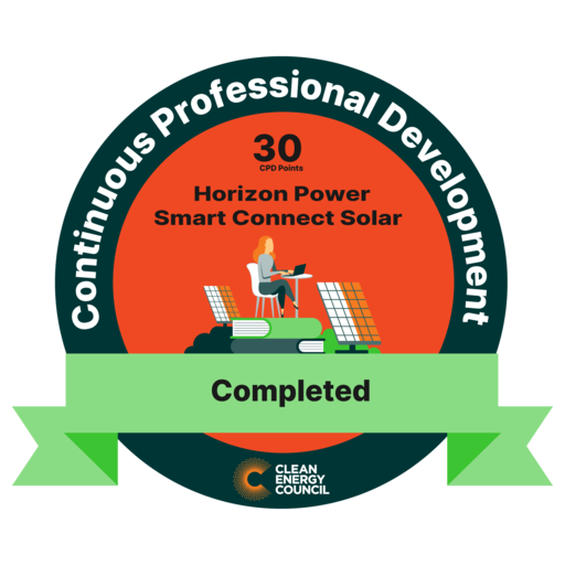 Horizon Power Smart Connect Solar - Credly