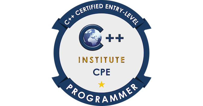 [CPE-20-01] CPE – C++ Certified Entry-Level Programmer - Credly