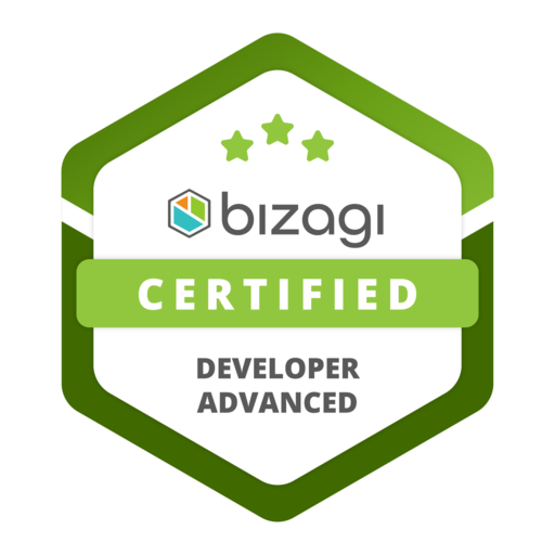 Bizagi Certified Developer Advanced - Credly