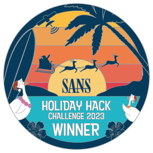SANS Holiday Hack Challenge 2023 | Winner - Credly