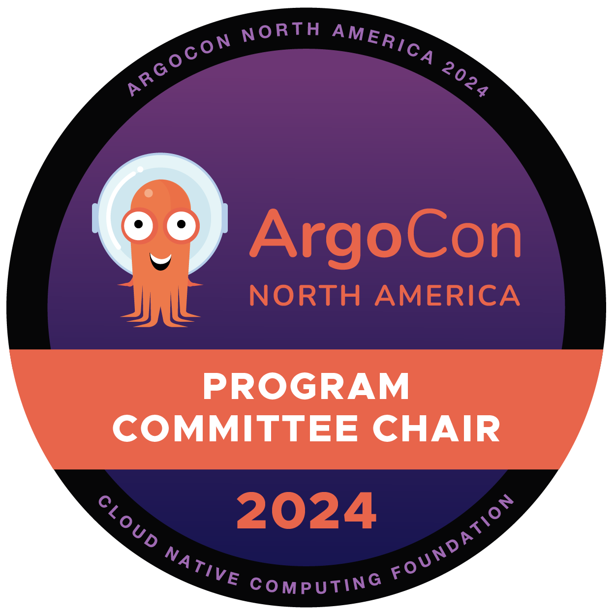 ArgoCon NA 2024 Program Committee Chair Badge - Credly