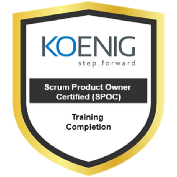 Scrum Product Owner Certified (SPOC) - Credly