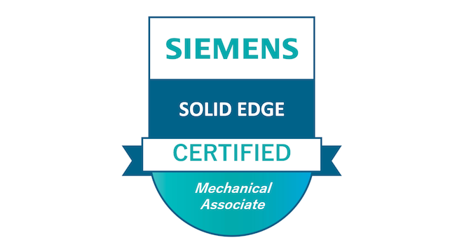 Solid Edge Mechanical – Associate Level Certification - Credly