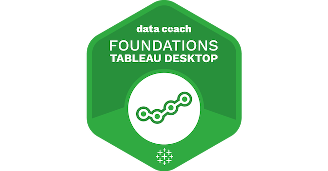 Tableau Desktop Foundations - Credly