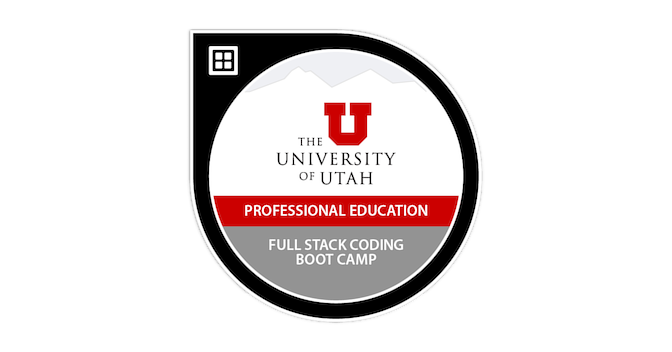 Full Stack Coding Boot Camp - Credly