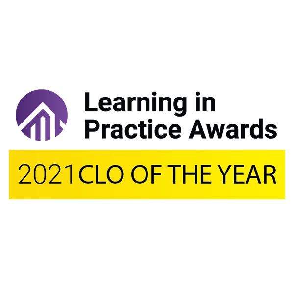 CLO Learning in Practice 2021 CLO of The Year - Credly