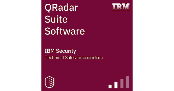 QRadar Suite Software Technical Sales Intermediate - Credly