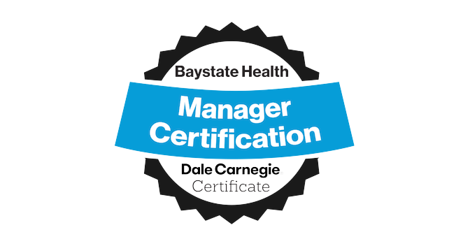 Baystate Health: Manager Certification - Credly