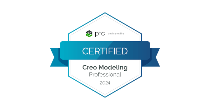 Creo Modeling Professional Certification Exam 2024 - Credly