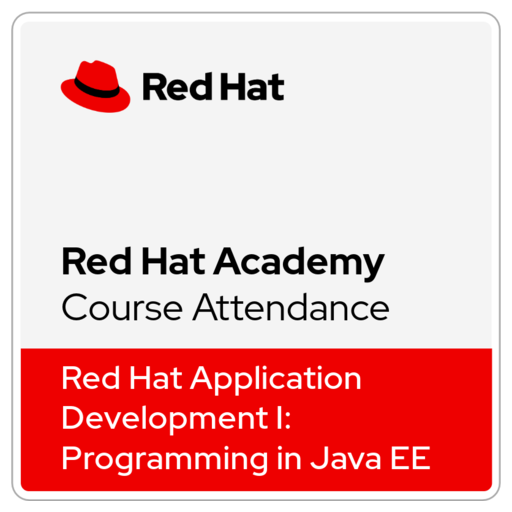 Red Hat Application Development I: Programming in Java EE (AD183 - RHA) - Ver. 7.0 - Credly