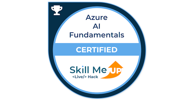 Certified - Azure AI Fundamentals - Credly