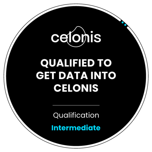 Qualified to Get Data Into Celonis - Credly